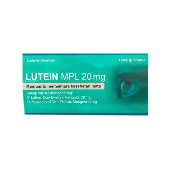 Lutein MPL 6 Kapsul - Kegunaan, Efek Samping, Dosis dan Aturan Pakai ...