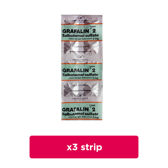 Grafalin 2mg 3 Strip (10 Tablet/Strip) - Obat Rutin - Kegunaan, Efek ...