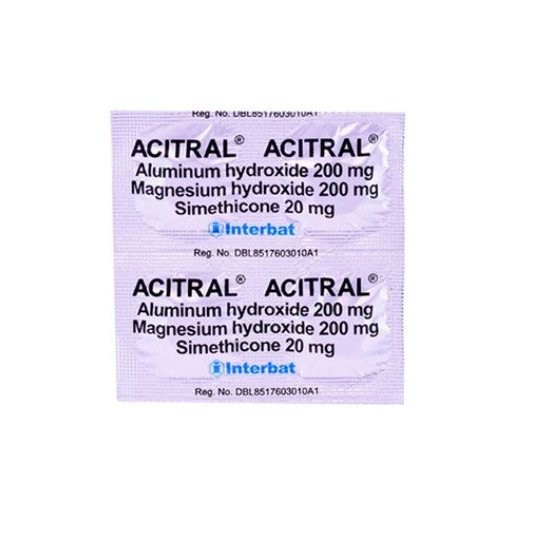 Acitral 4 Tablet - Kegunaan, Efek Samping, Dosis dan Aturan Pakai - Halodoc