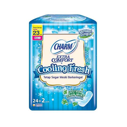 Charm Cooling Fresh Non Wing 23 cm 24 Pads - Kegunaan, Efek Samping ...