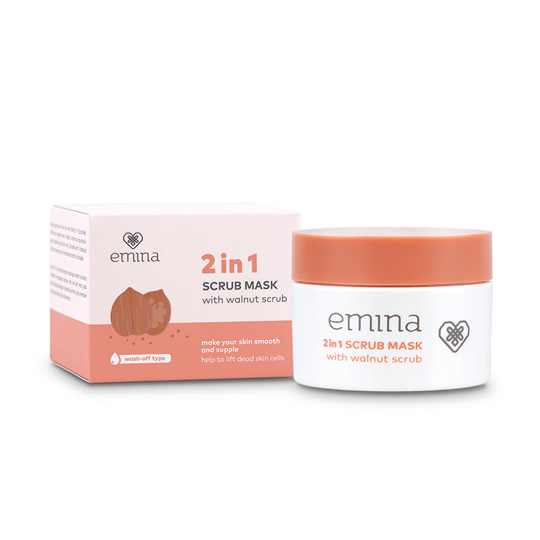 Emina 2 in 1 Scrub Mask 50 ml - Kegunaan, Efek Samping, Dosis dan ...