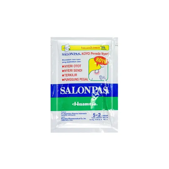 (Khusus) Salonpas Koyo 10 Patch 2 Sachet - Kegunaan, Efek Samping ...
