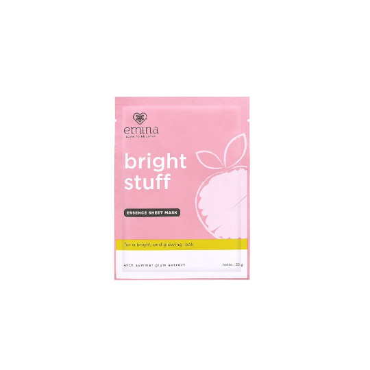 Emina Bright Stuff Essence Sheet Mask 23 G - Kegunaan, Efek Samping ...