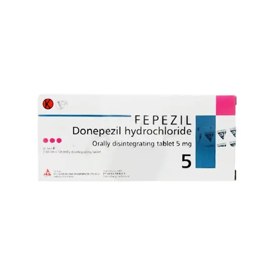 Fepezil 5 mg 10 Tablet - Kegunaan, Efek Samping, Dosis dan Aturan Pakai ...