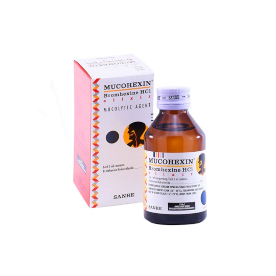 Mucohexin Sirup 120 ml - Kegunaan, Efek Samping, Dosis dan Aturan Pakai ...