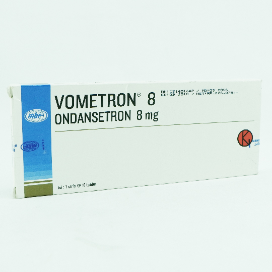 Vometron Tablet 8 mg - Kegunaan, Efek Samping, Dosis dan Aturan Pakai ...
