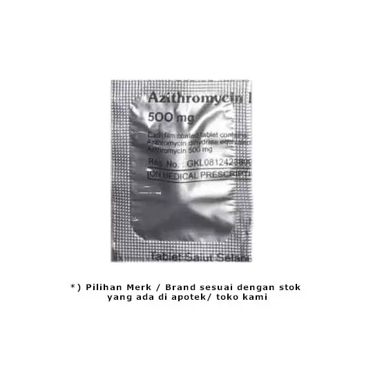 Azithromycin 500 mg Tablet - Kegunaan, Efek Samping, Dosis dan Aturan ...