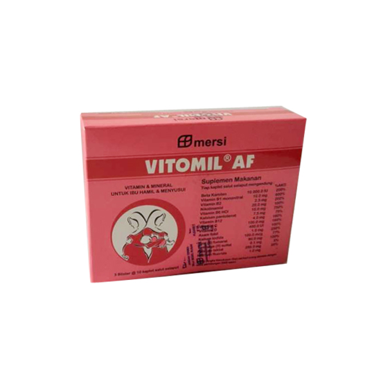 Vitomil AF 10 Kaplet - Kegunaan, Efek Samping, Dosis dan Aturan Pakai ...