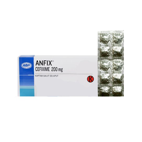 Anfix 200 mg 10 Kaplet - Kegunaan, Efek Samping, Dosis dan Aturan Pakai ...