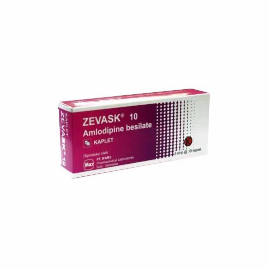 Zevask 10 mg 3 Strip (10 Kaplet/Strip) - Obat Rutin - Kegunaan, Efek ...