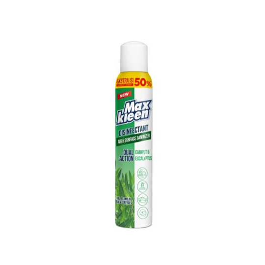 Maxkleen Disinfectant Dual Action Spray 200 ml - Kegunaan, Efek Samping ...