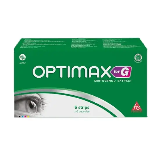 Optimax For g 6 Kapsul - Kegunaan, Efek Samping, Dosis dan Aturan Pakai ...