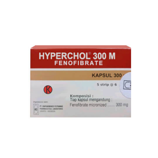Hyperchol M 300 mg 6 Kapsul - Kegunaan, Efek Samping, Dosis dan Aturan ...