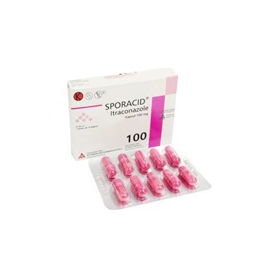 Sporacid Kapsul 100 mg - Kegunaan, Efek Samping, Dosis dan Aturan Pakai ...