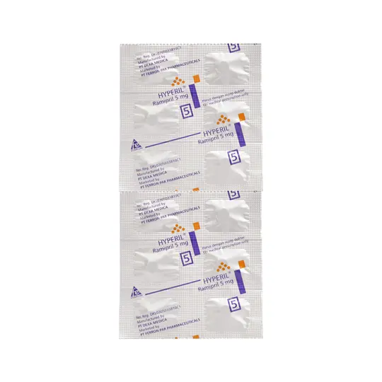 Hyperil 5 mg 10 Tablet - Kegunaan, Efek Samping, Dosis dan Aturan Pakai ...
