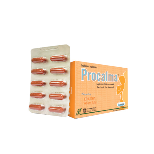 Procalma 10 Kapsul - Kegunaan, Efek Samping, Dosis dan Aturan Pakai ...