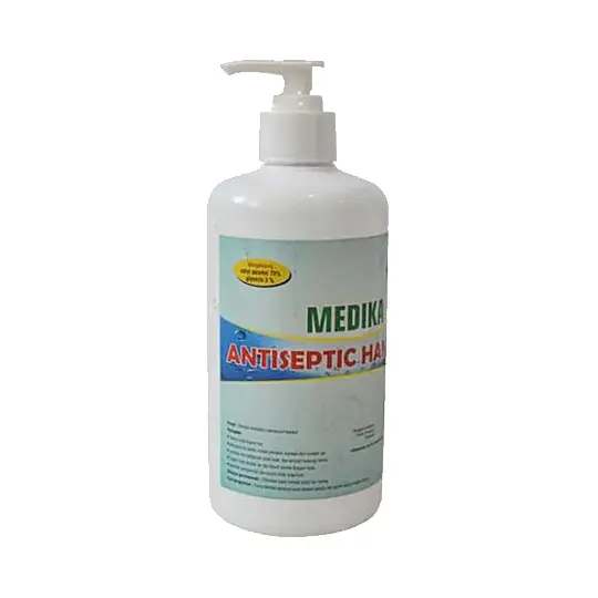 Medika Antiseptic Handrub 500 ml - Kegunaan, Efek Samping, Dosis dan Aturan Pakai - Halodoc