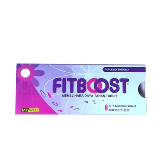 Fitboost 5 Kaplet - Kegunaan, Efek Samping, Dosis dan Aturan Pakai ...