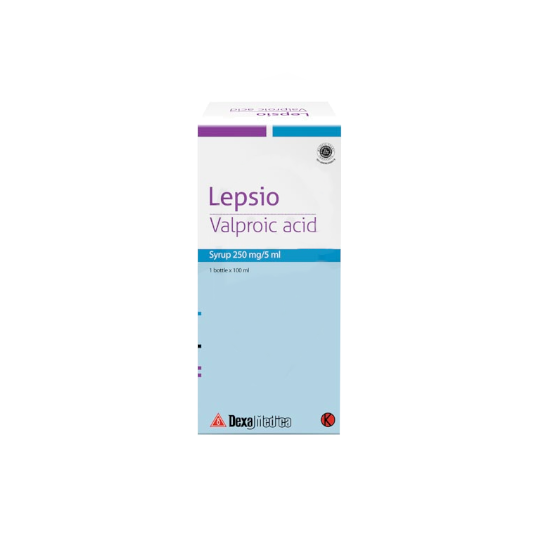 Lepsio 250 mg/5 ml Syrup 100 ml - Kegunaan, Efek Samping, Dosis dan ...