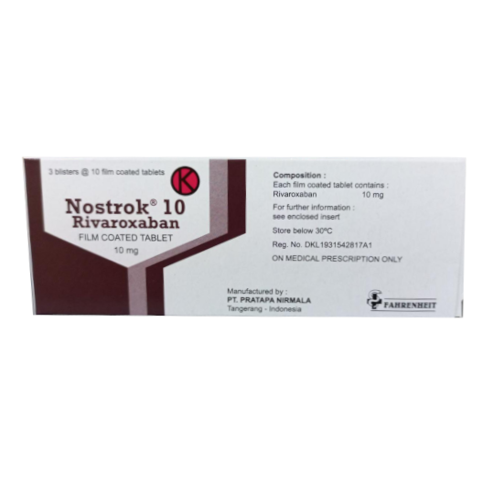 Nostrok 10 mg 10 tablet - Kegunaan, Efek Samping, Dosis dan Aturan ...