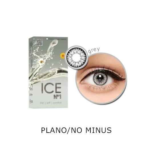 Ice No1 Grey 2 Color Softlens Plano/No Minus - Kegunaan, Efek Samping ...