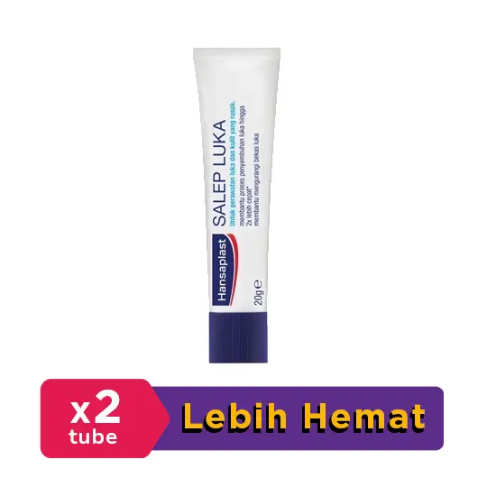 Hansaplast Salep Luka 20 g 2 Tube - Kegunaan, Efek Samping, Dosis dan ...