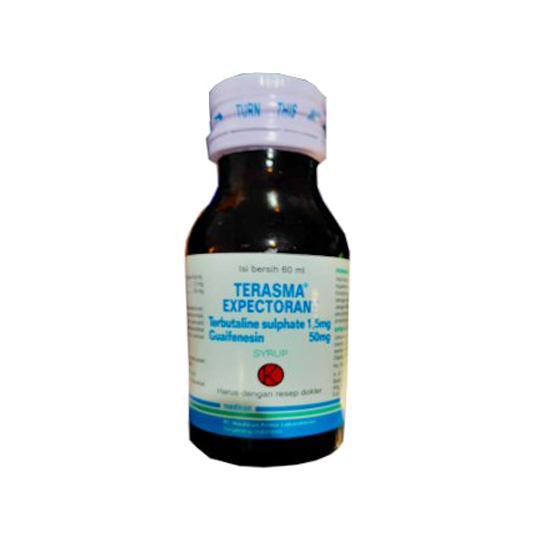 Terasma Expectorant Sirup 100 ml - Kegunaan, Efek Samping, Dosis dan ...