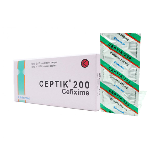 Ceptik 200 mg 10 Kaplet - Kegunaan, Efek Samping, Dosis dan Aturan ...