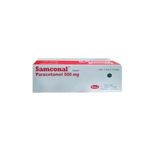 SAMCONAL 500 MG 10 TABLET - Kegunaan, Efek Samping, Dosis dan Aturan ...