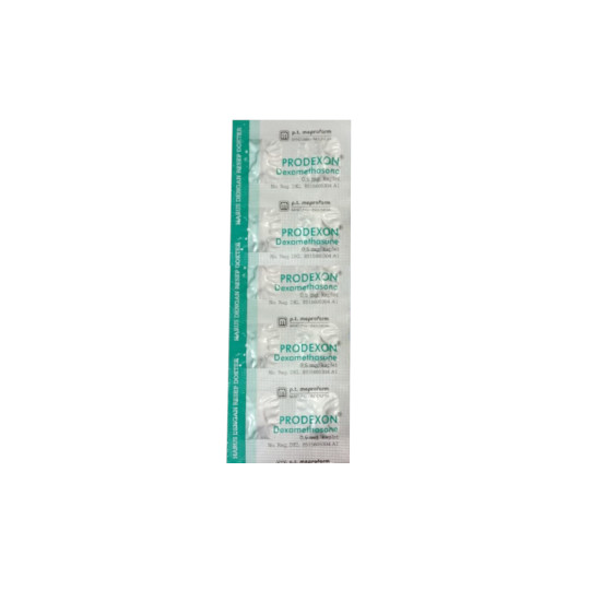 Prodexon 0.5 mg 10 Tablet - Kegunaan, Efek Samping, Dosis dan Aturan ...