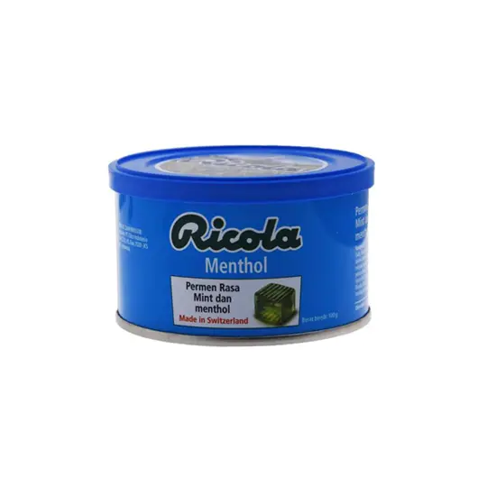RICOLA MENTHOL PERMEN 100 G - Kegunaan, Efek Samping, Dosis dan Aturan ...