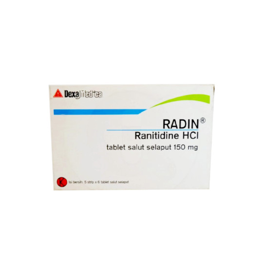 Radin 150 mg 10 Tablet - Kegunaan, Efek Samping, Dosis dan Aturan Pakai ...