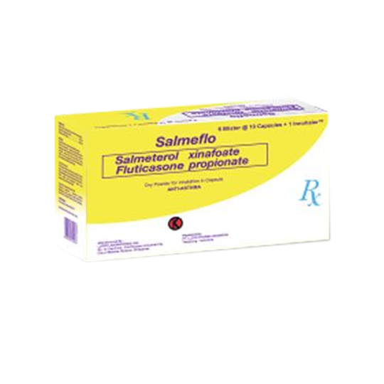 Salmeflo 50/250 mcg 40 Kapsul + Innohaler - Kegunaan, Efek Samping ...