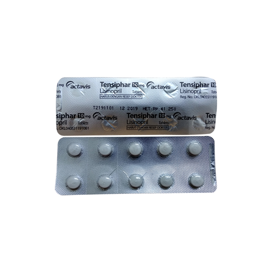 Tensiphar 10 mg 10 Tablet - Kegunaan, Efek Samping, Dosis dan Aturan ...