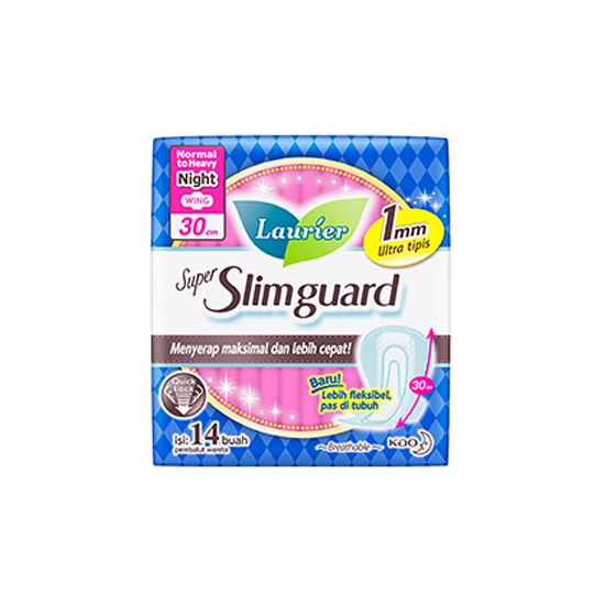 Laurier Super Slimguard Night 30 cm 14 Pads - Kegunaan, Efek Samping ...