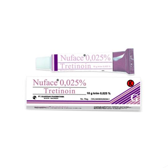 Nuface 0.05% Cream 10 g - Kegunaan, Efek Samping, Dosis dan Aturan ...