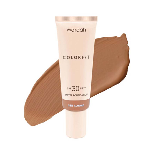 Wardah Colorfit Matte Foundation 52N Almond - Kegunaan, Efek Samping ...