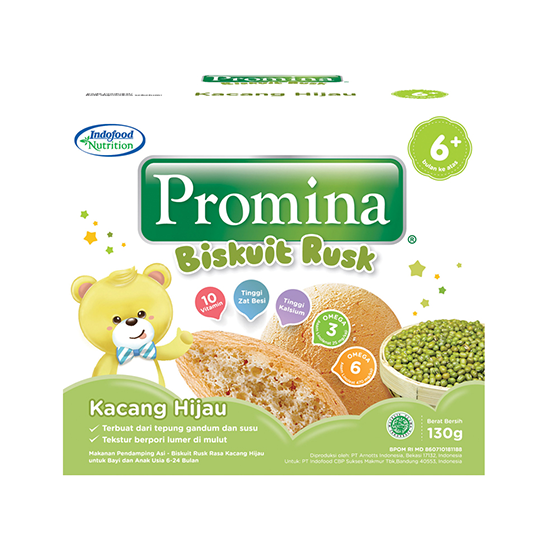 Promina Biskuit Rusk Kacang Hijau 130 g - Kegunaan, Efek Samping, Dosis ...