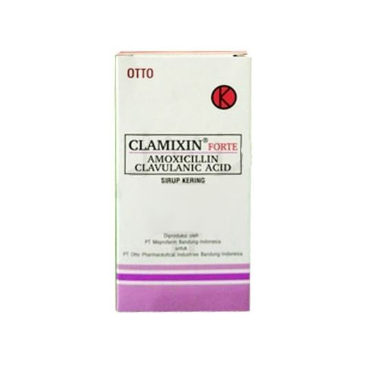 Clamixin Forte Dry Syrup 60 ml - Kegunaan, Efek Samping, Dosis dan ...
