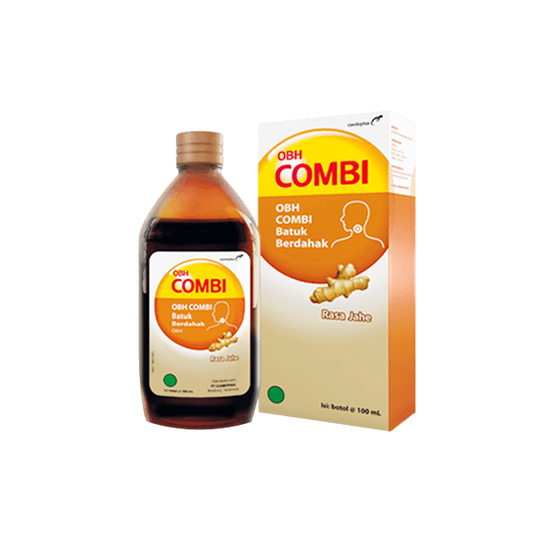 OBH Combi Batuk Berdahak Jahe Sirup 100 ml - Kegunaan, Efek Samping ...