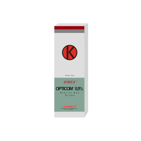 Ximex Opticom 0.5% Eye Drops 5 ml - Kegunaan, Efek Samping, Dosis dan ...