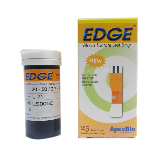 THE EDGE Blood Lactate 25 Test Strip - Kegunaan, Efek Samping, Dosis ...