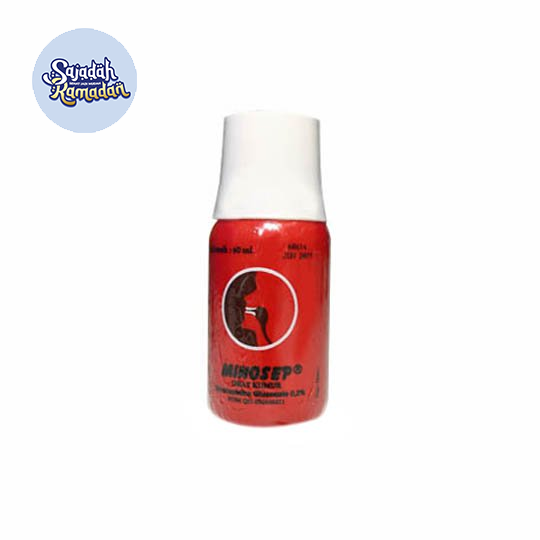 Minosep Obat Kumur 0.2% 60 ml (Merah) - Kegunaan, Efek Samping, Dosis ...
