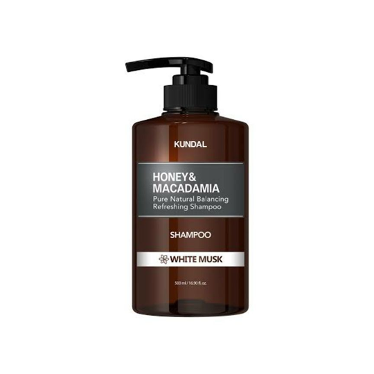 Kundal Honey & Macadamia Pure Shampoo White Musk 500 ml - Kegunaan ...