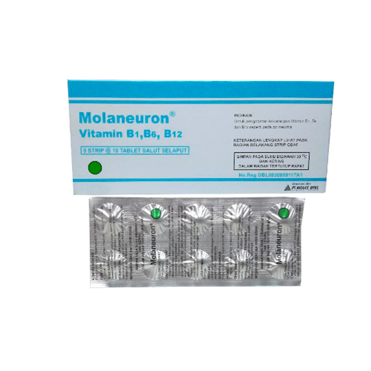 Molaneuron 10 Tablet - Kegunaan, Efek Samping, Dosis dan Aturan Pakai ...