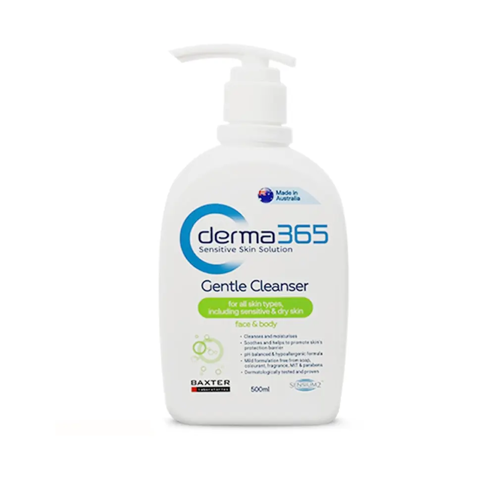 Derma 365 Gentle Cleanser 500 ml - Kegunaan, Efek Samping, Dosis dan Aturan Pakai - Halodoc