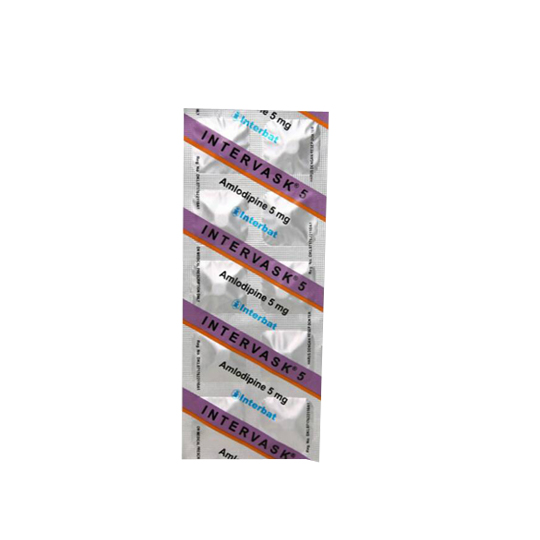 Intervask 5 mg 10 Tablet - Kegunaan, Efek Samping, Dosis dan Aturan ...