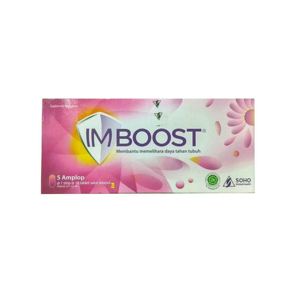 Imboost 50 Tablet - Kegunaan, Efek Samping, Dosis dan Aturan Pakai ...