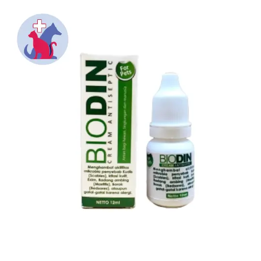 BIODIN CREAM ANTISEPTIC FOR PETS 12 G - Kegunaan, Efek Samping, Dosis ...