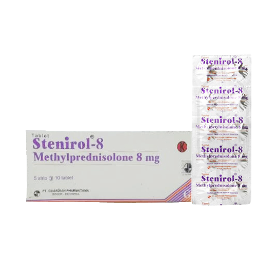Stenirol 8 mg 10 Tablet - Kegunaan, Efek Samping, Dosis dan Aturan ...